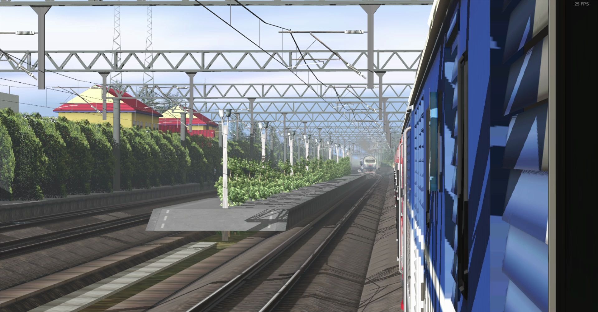 Trainz Railroad Simulator 2019 DF11G待避DF11特快_哔哩哔哩_bilibili