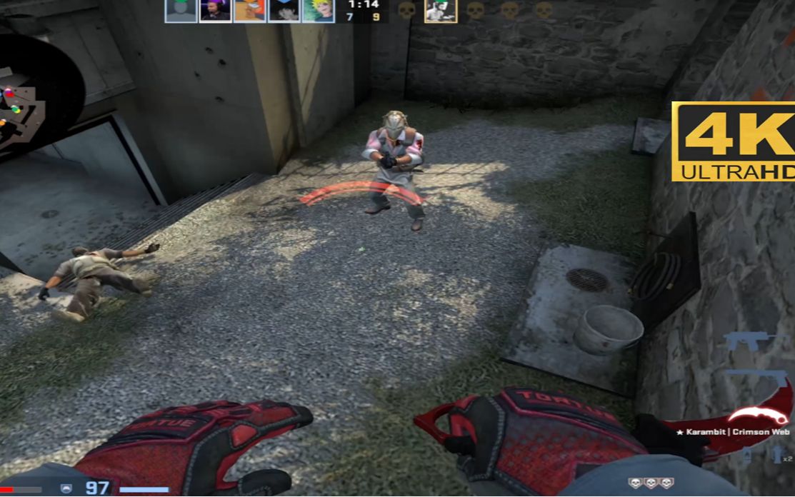 [4K]【monesy】劳资跳起来就是一刀！_哔哩哔哩bilibili_CSGO_第一视角