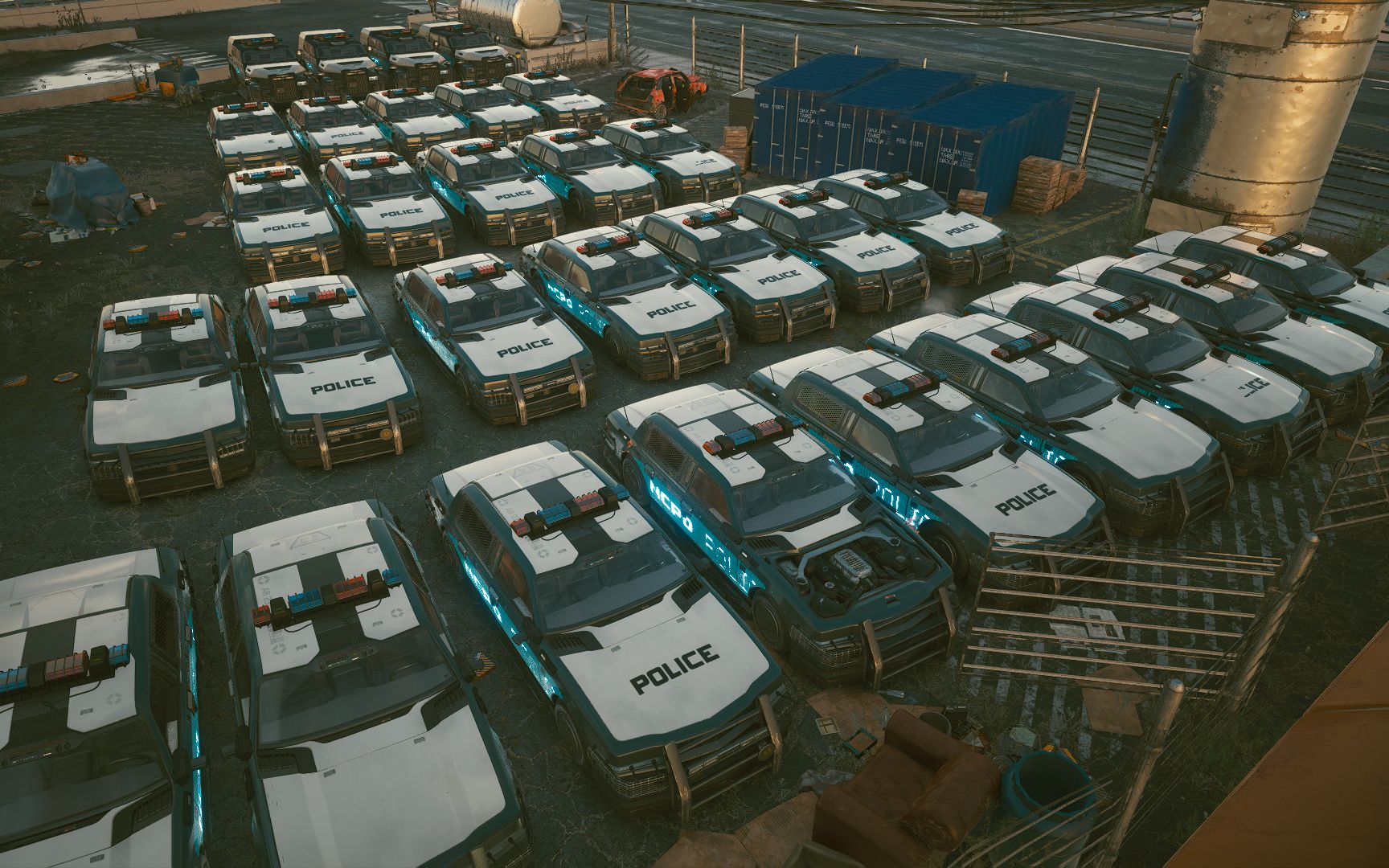 【赛博朋克2077】让NCPD无车可用_哔哩哔哩_bilibili