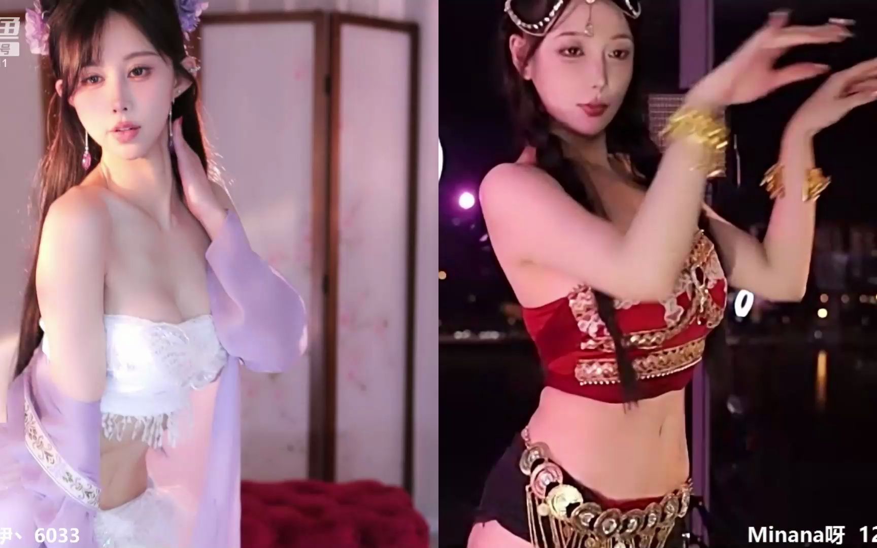 古风 三岁伊&米娜-20230413-叹-爱-舞蹈-爱-舞蹈-哔哩哔哩视频