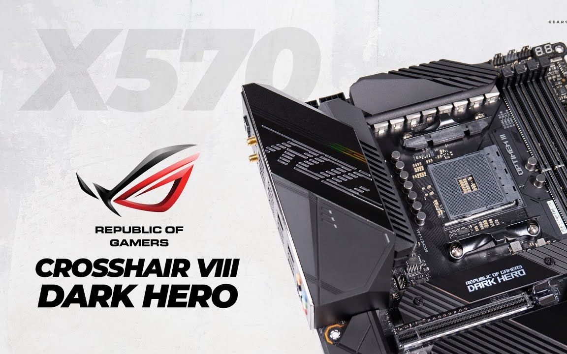 【Gear Seekers】华硕ASUS X570 ROG Crosshair VIII DARK HERO （C8DH）- 开箱 & 评测 （机翻）_哔哩哔哩_bilibili