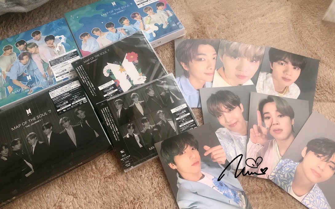 「木」防弹少年团拆专 Bts Map Of The Soul 7 日专 防弹专辑开箱 哔哩哔哩 Bilibili