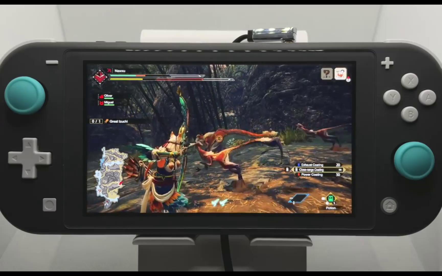 Switch lite《怪物猎人崛起》日常刷任务_哔哩哔哩bilibili_怪物猎人_游戏集锦