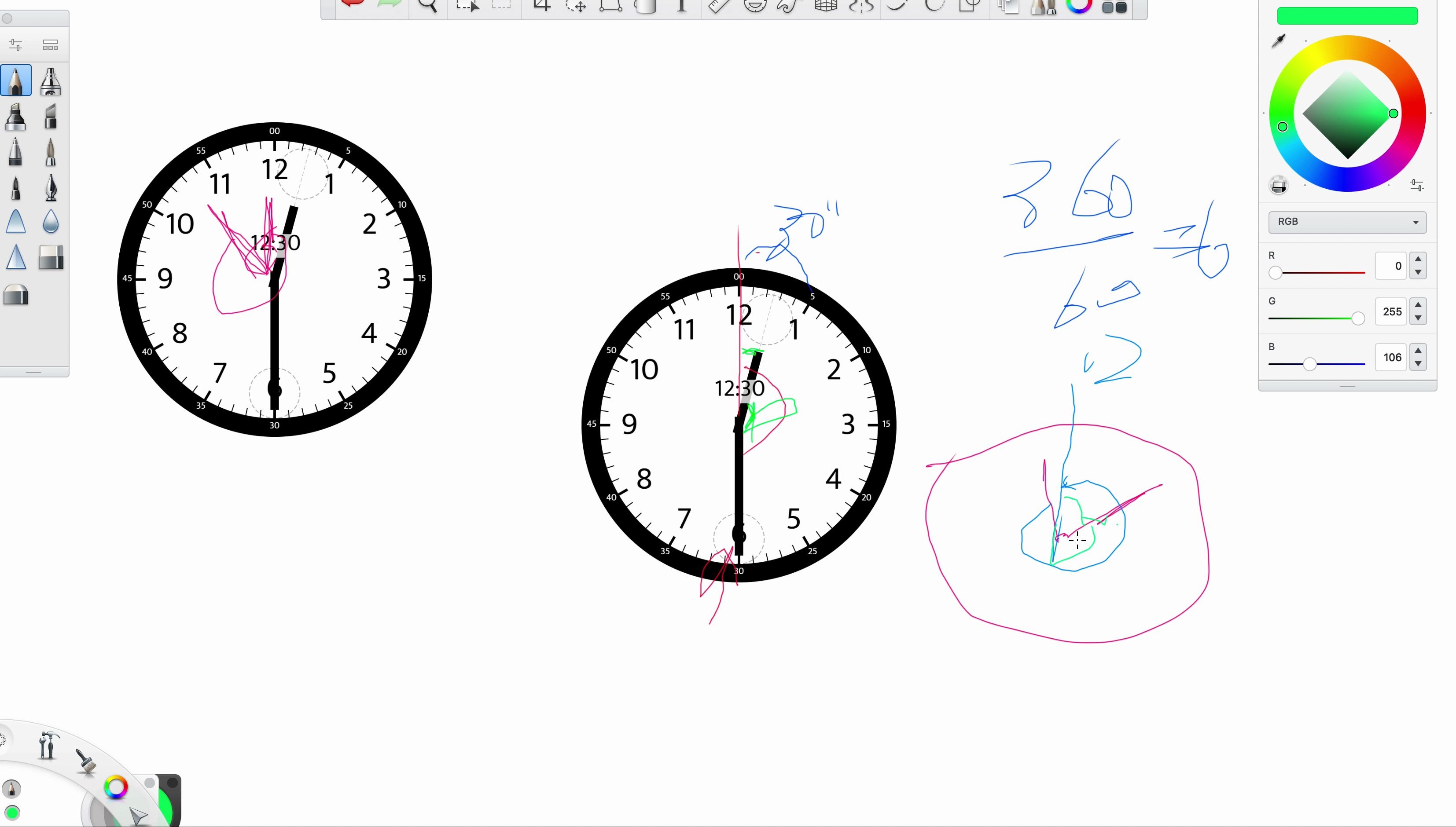 Baozi Training Leetcode solution 1344. Angle Between Hands of a Clock_哔哩哔哩_bilibili