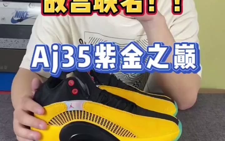 故宫联名 #AJ35 紫禁 之巅 莆田鞋哪个app里有卖_哔哩哔哩_bilibili