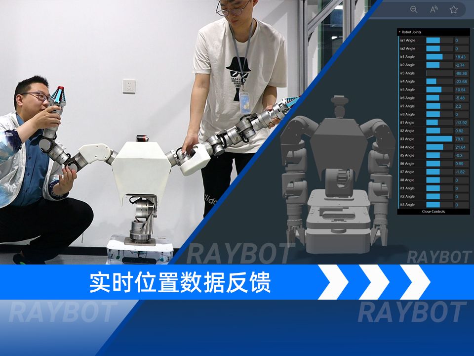具身人形机器人，实时位置数据反馈更新-Raybot-Raybot-哔哩哔哩视频