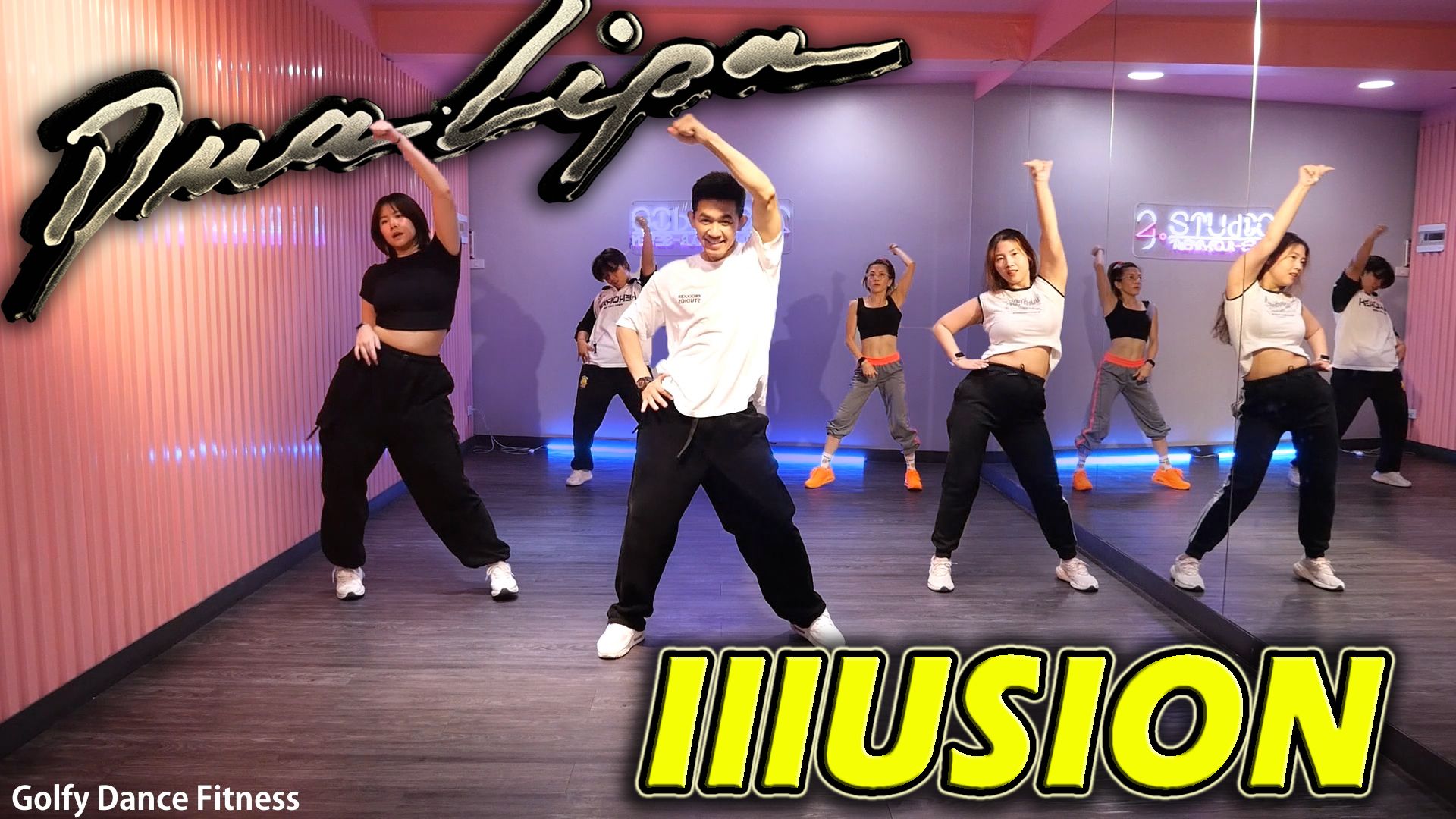 Dua Lipa Illusion GolfyDance Dance Fitness Dance Workout