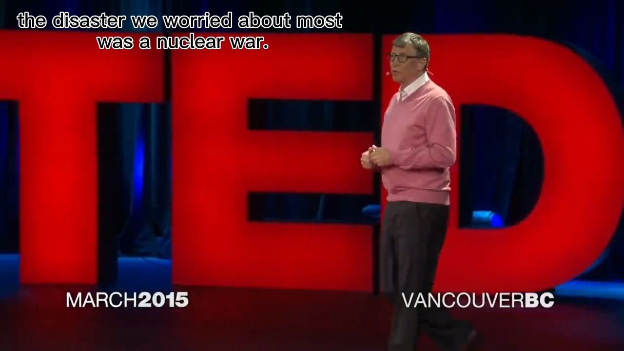 2015年比尔盖茨TED演讲——The next outbreak ,We're not ready_哔哩哔哩_bilibili