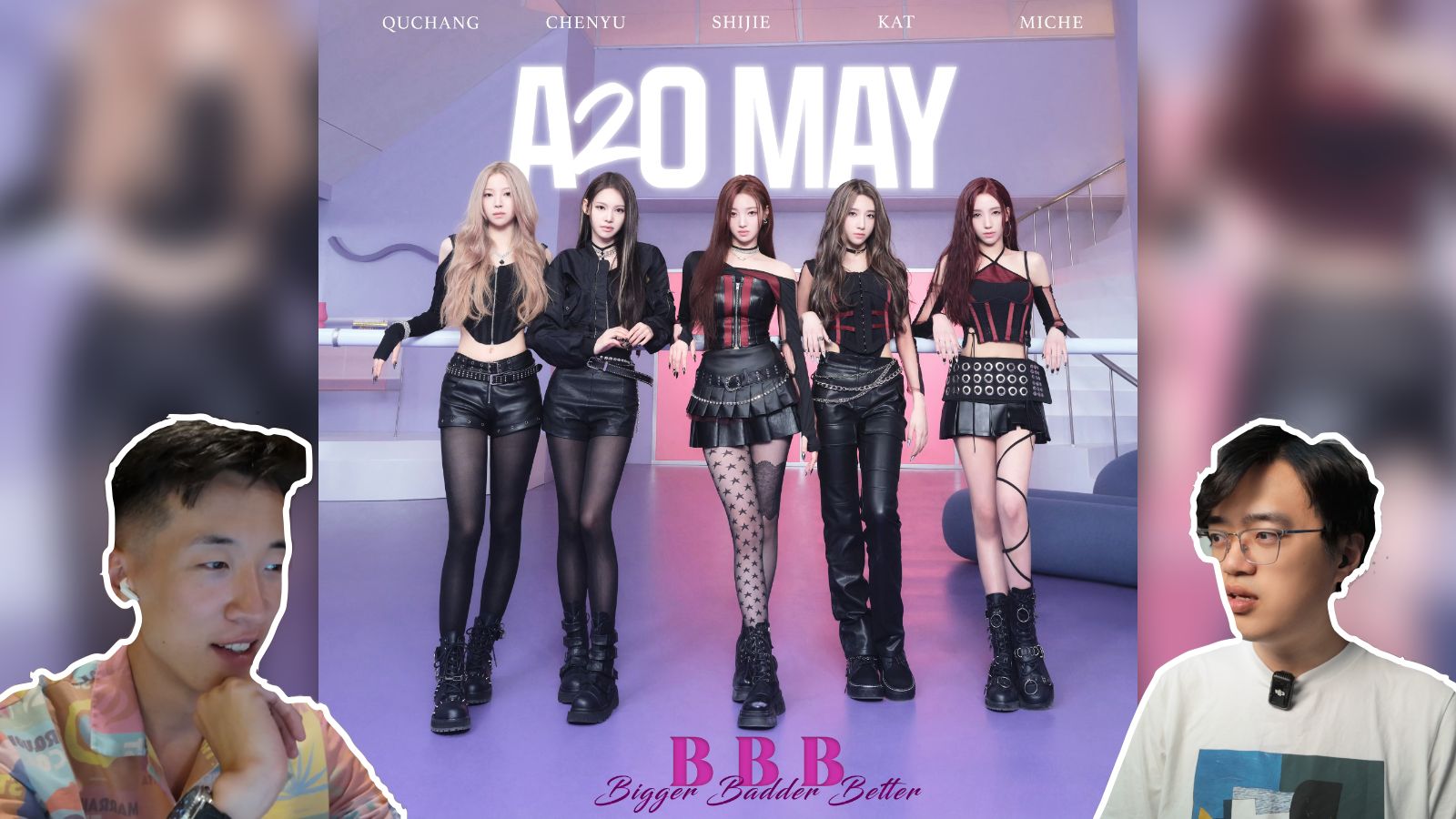 韩国顶级制作人打造的中国女团会是什么样？A2O MAY新歌Reaction！-奥里卡豆-奥里卡豆-哔哩哔哩视频