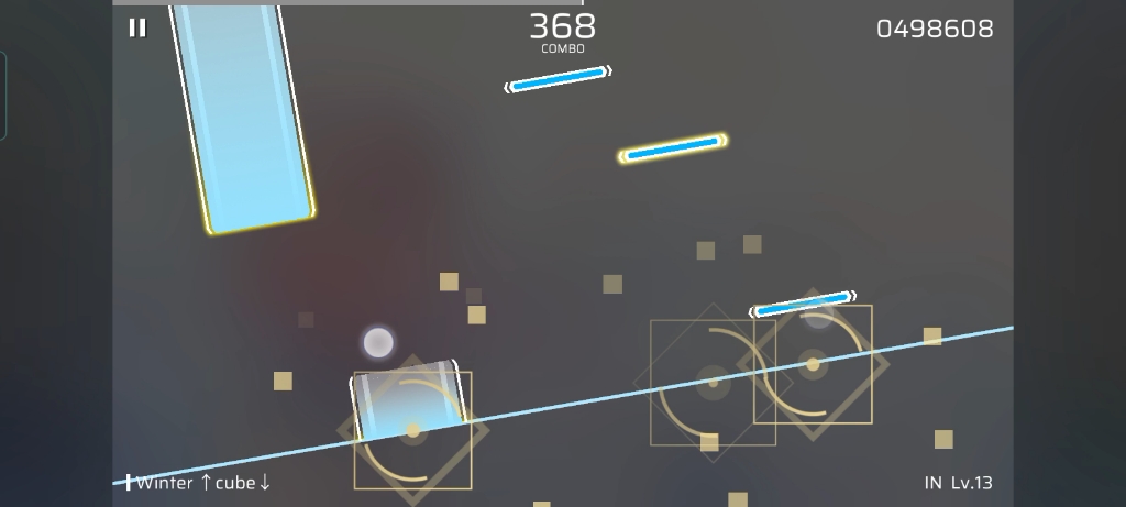 phigros日常:Winter↑cube↓(IN) FC_音游热门视频