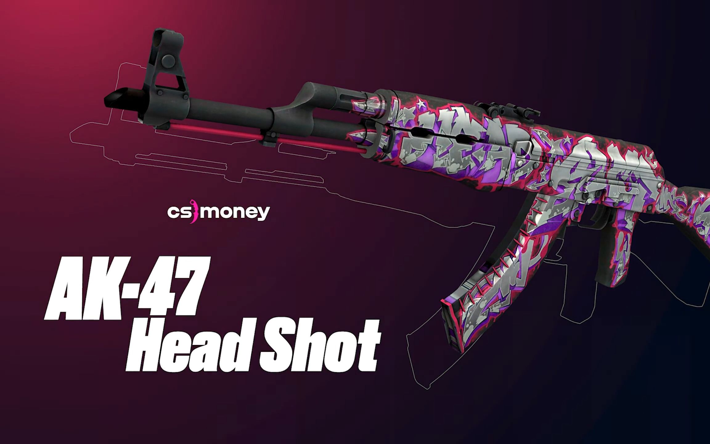 【CSGO】AK47|一发入魂 搭配最新胶囊“间谍”所有贴纸4连监视效果