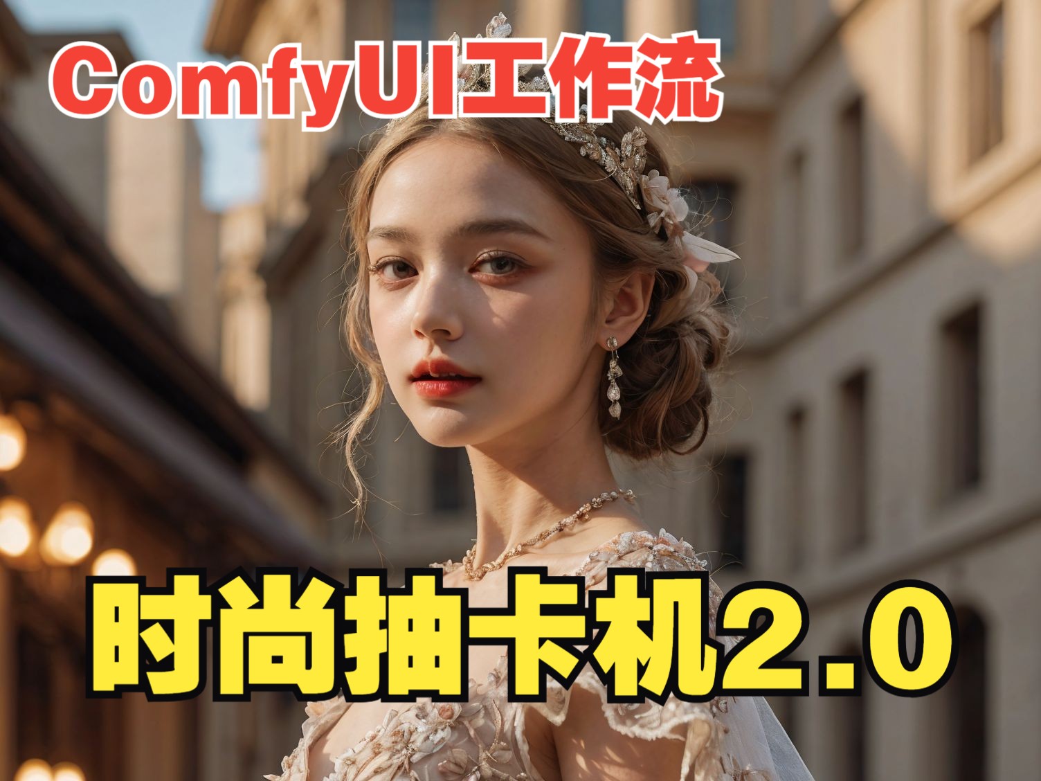 一键使用的【时尚抽卡机】工作流应用！-eSheep_电子羊-eSheep_电子羊-哔哩哔哩视频