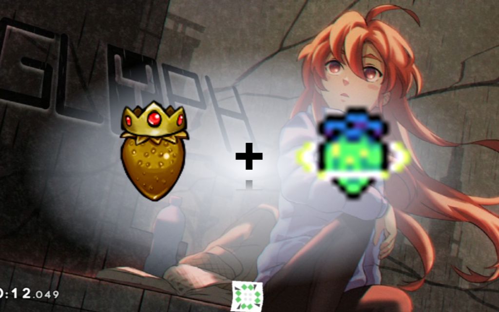 【celeste蔚蓝】glyph 金草莓 月莓达成！glyph系列完结撒花！ 哔哩哔哩bilibili 蔚蓝