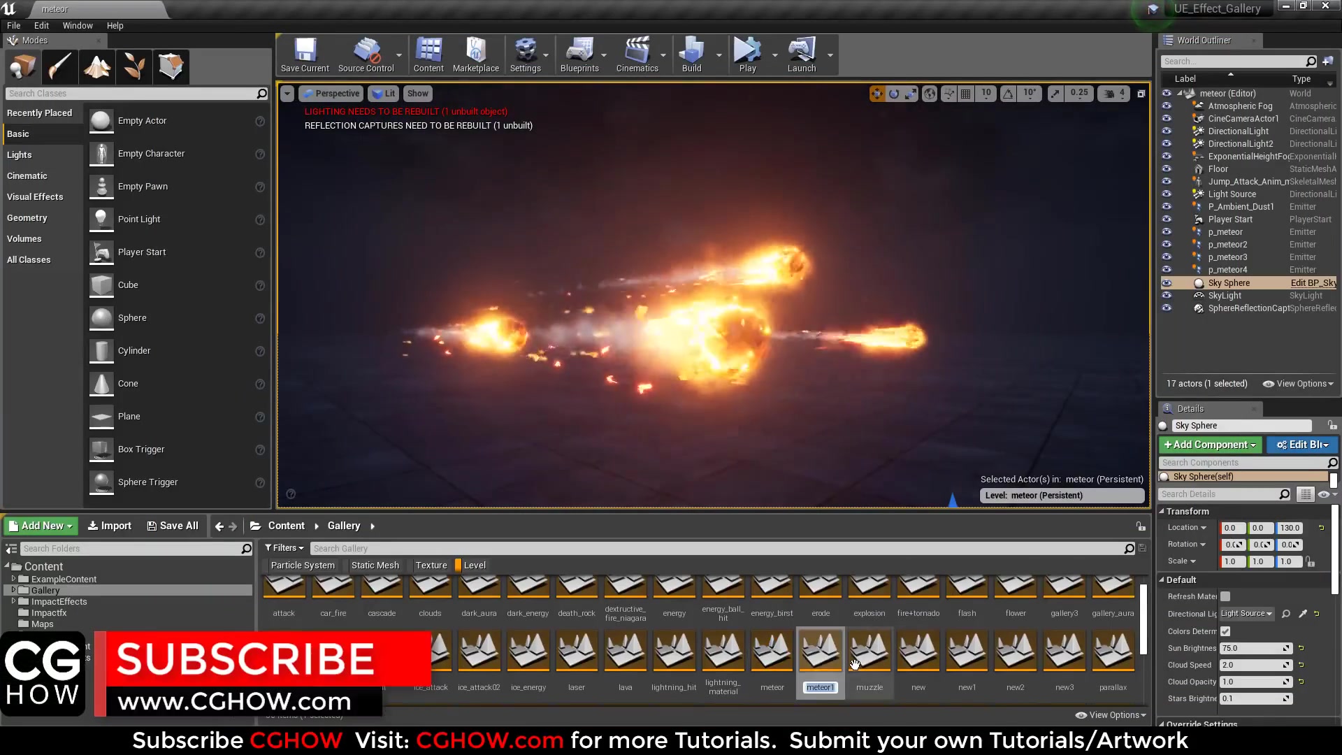 Unreal Engine Meteor In Niagara Tutorial 哔哩哔哩 ゜ ゜ つロ 干杯~ Bilibili