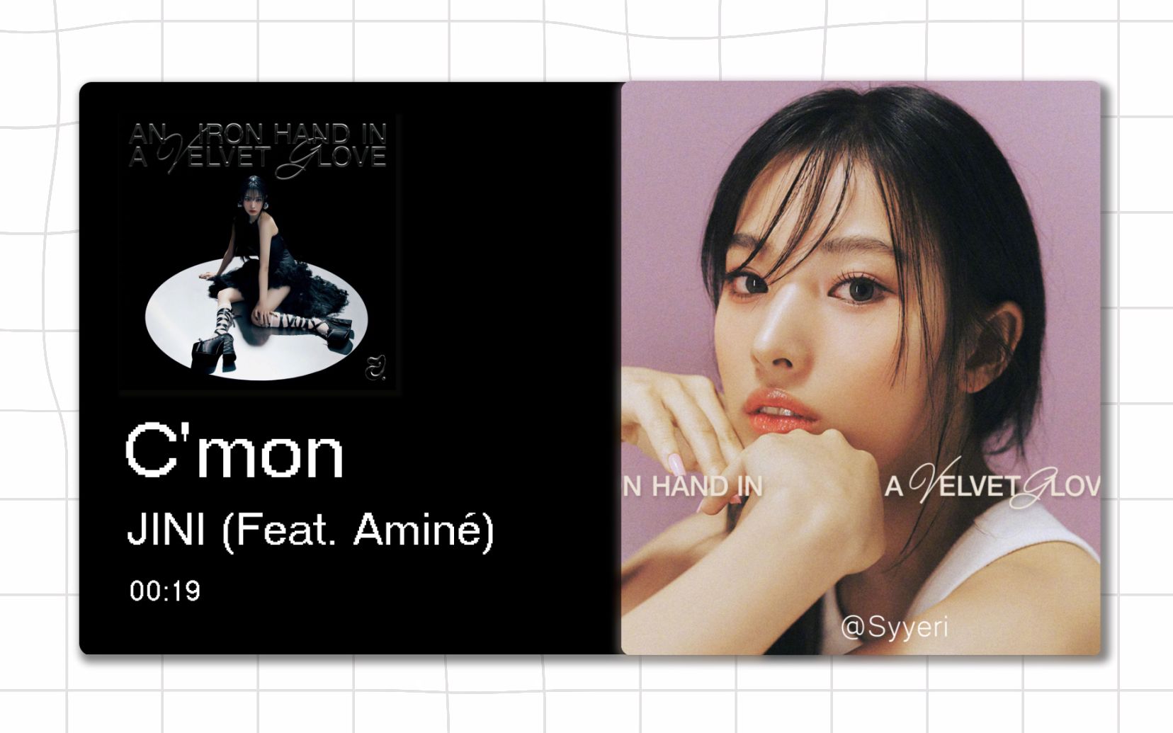 【8D环绕】C'mon (Feat. Aminé) - JINI 崔允真 请佩戴耳机使用~-Syyeri-Syyeri-哔哩哔哩视频