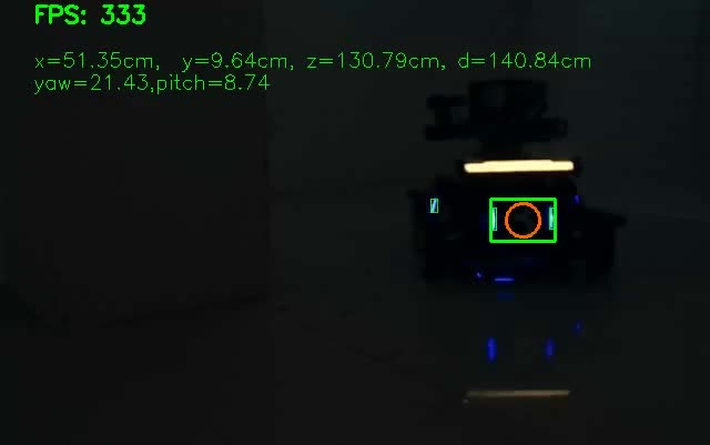 RoboMaster2021赛季哨兵视觉识别第一视角_哔哩哔哩_bilibili