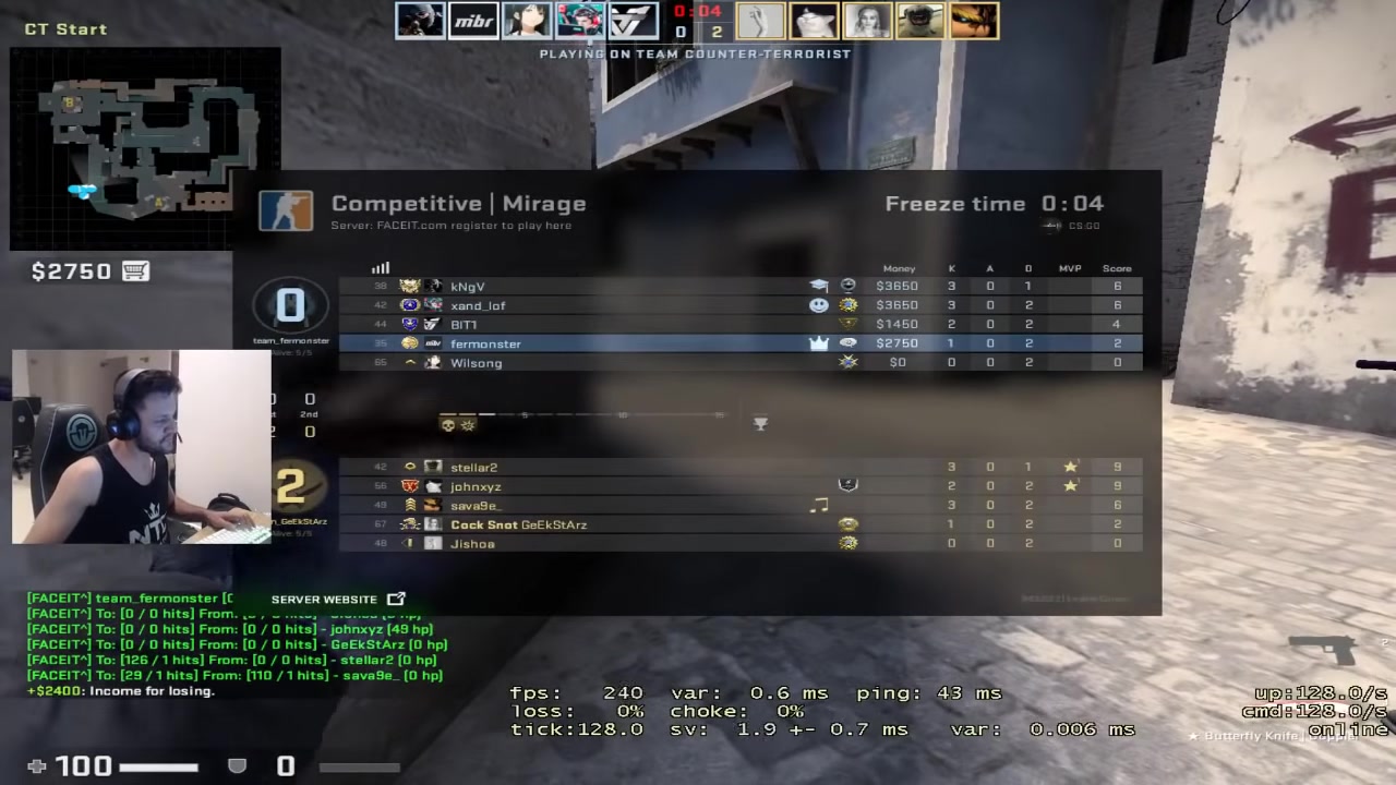 【CSGO】Fer直播Faceit 18.11.12_哔哩哔哩_bilibili