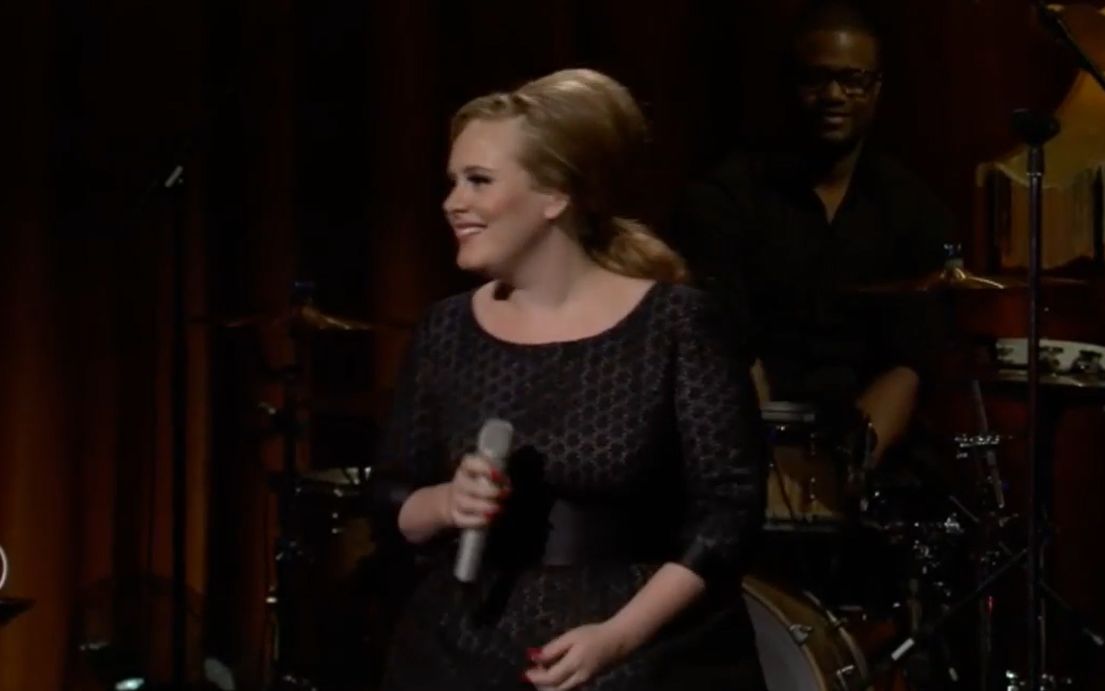 【21神作】Adele - One and Only (Live Itunes Festival) 2011_哔哩哔哩_bilibili