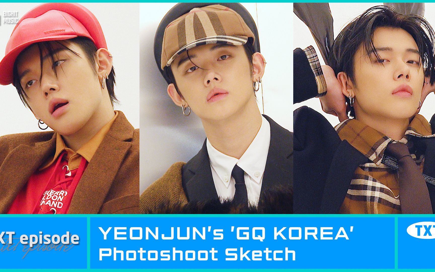 [EPISODE] YEONJUN's 'GQ' Photoshoot Sketch - TXT-TXT_OFFICIAL-TXT_OFFICIAL-哔哩哔哩视频