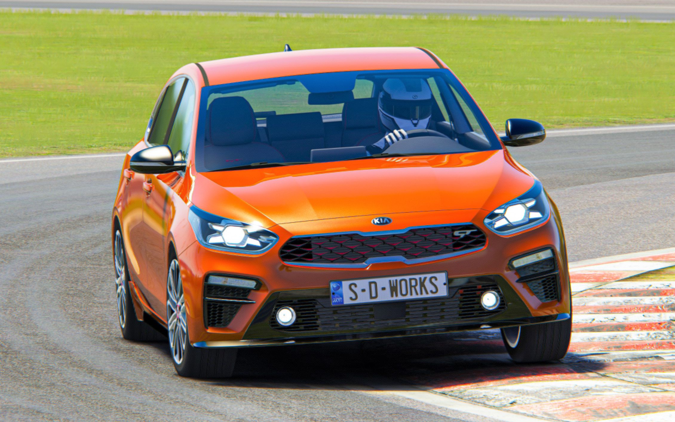 神力科莎MOD车辆分享#655-起亚K3 GT(车包2in1)_哔哩哔哩_bilibili