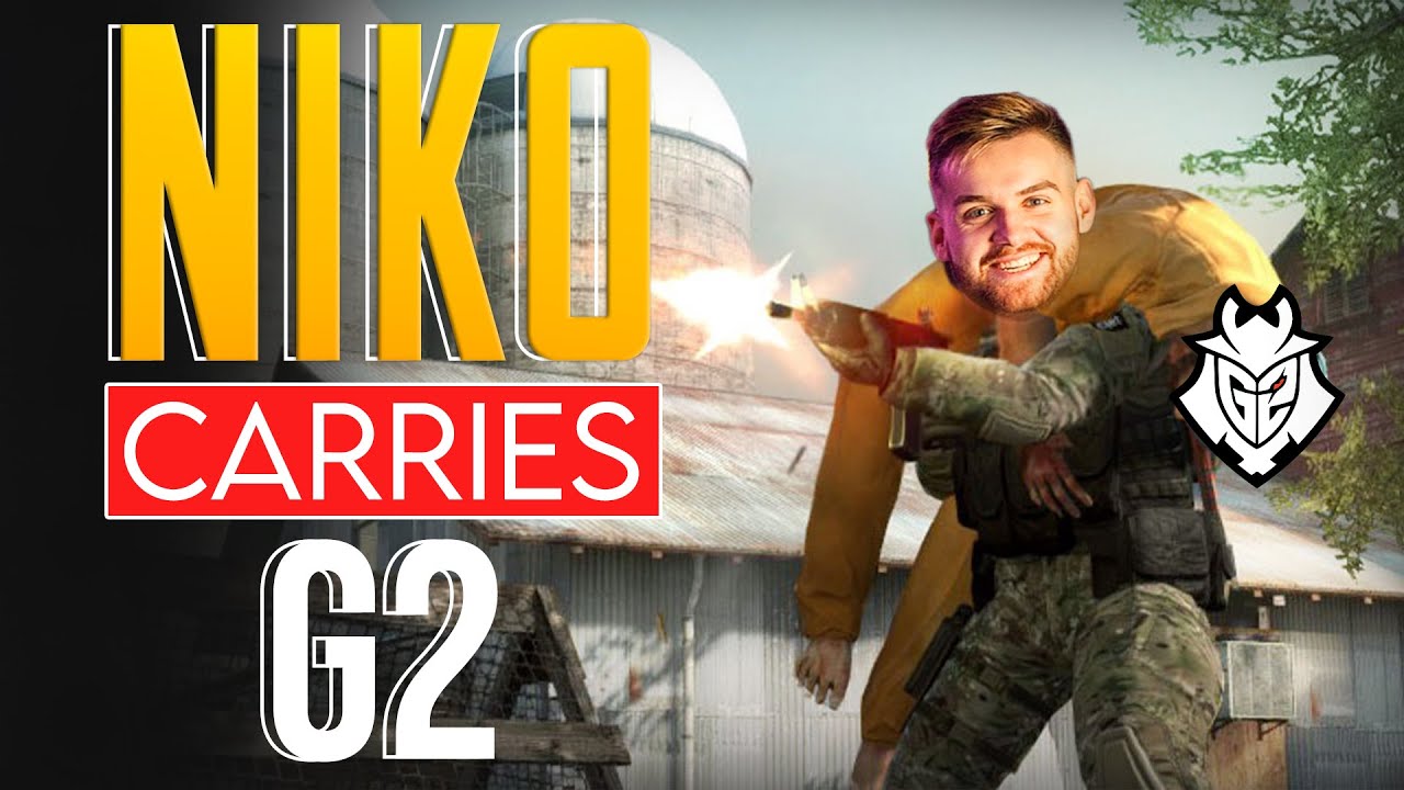 【CSGO】这就是为什么NIKO已经Carry G2! (无敌变态瞄准)