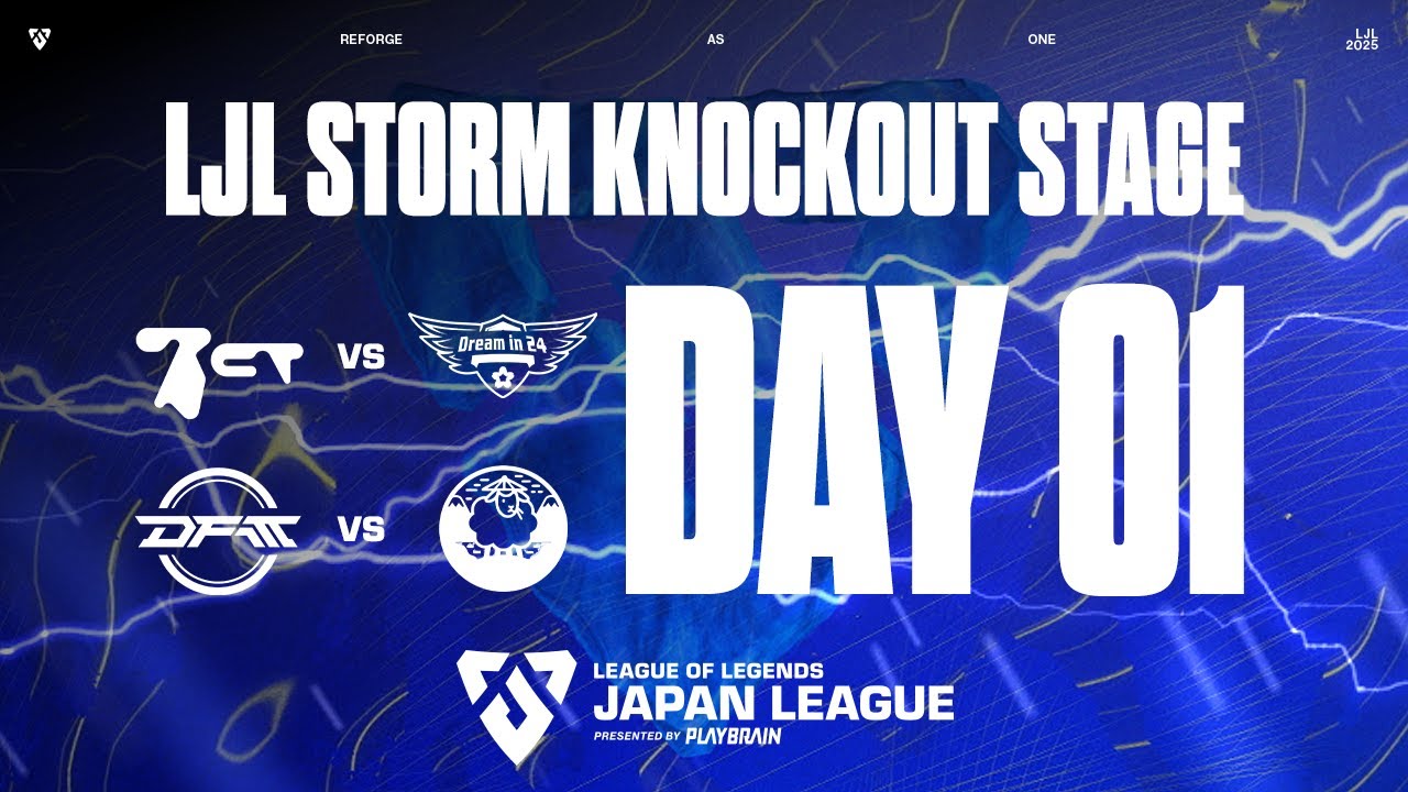LJL 2025 STORM KNOCKOUT STAGE Day 1 2025-04-25 03:33-咸鱼王喵-咸鱼王喵-哔哩哔哩视频