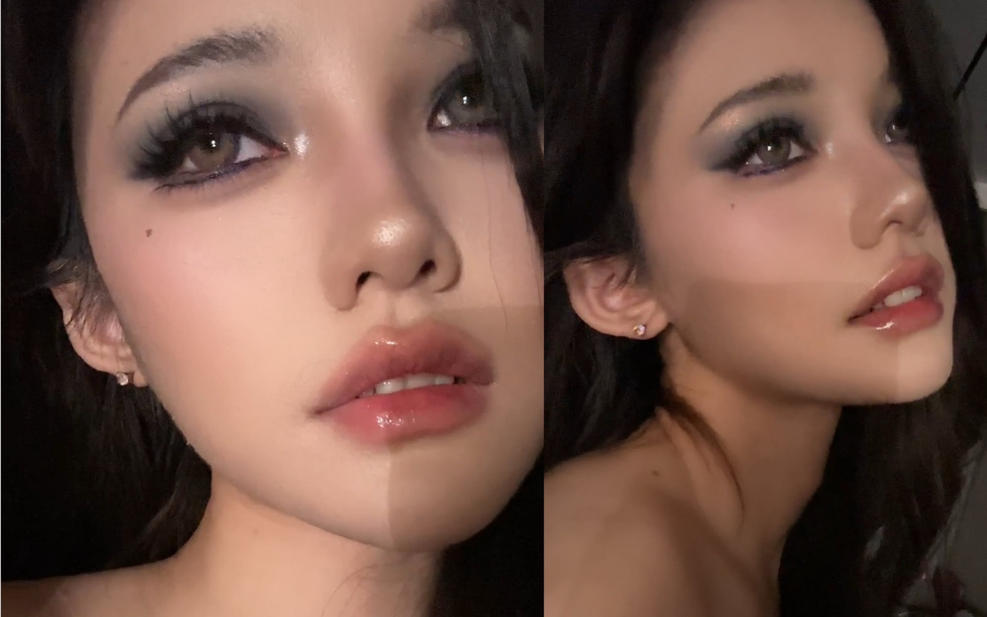 精致冷调烟熏，经典冷酷女人？进来学！-你十八o3o-你十八o3o-哔哩哔哩视频