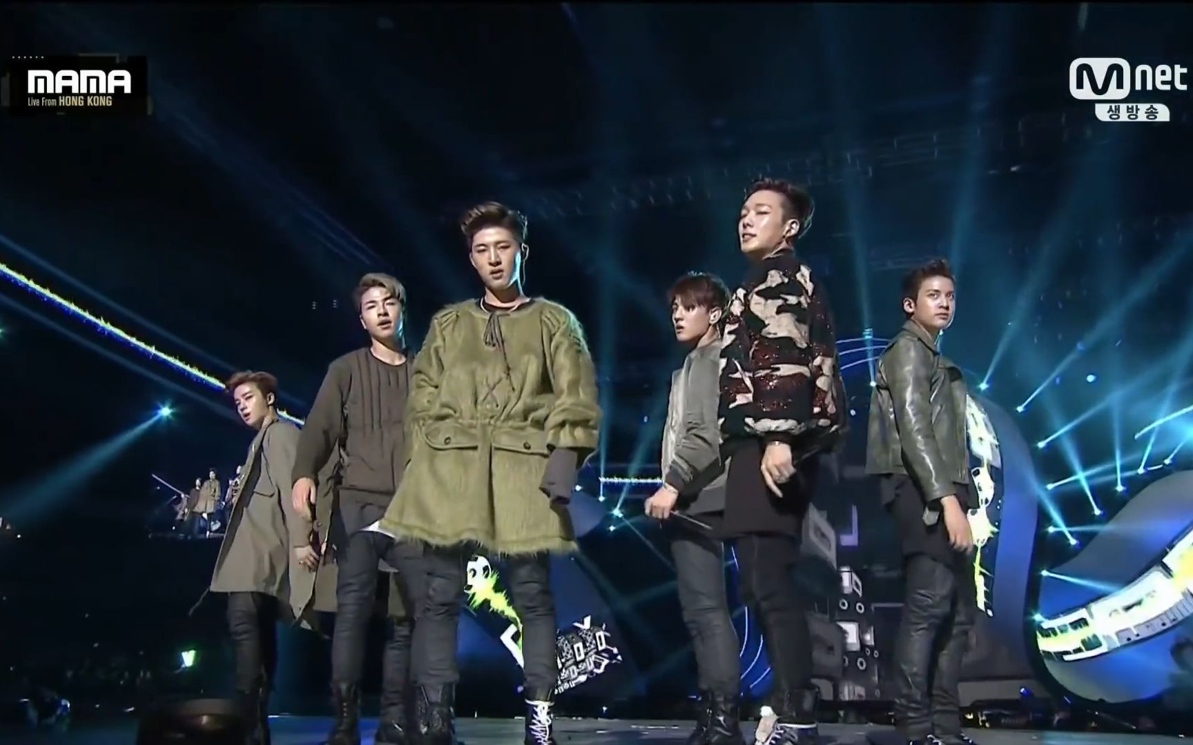 【iKON】2015MAMA舞台 APOLOGY+ANTHEM+RHYTHM TA_哔哩哔哩_bilibili