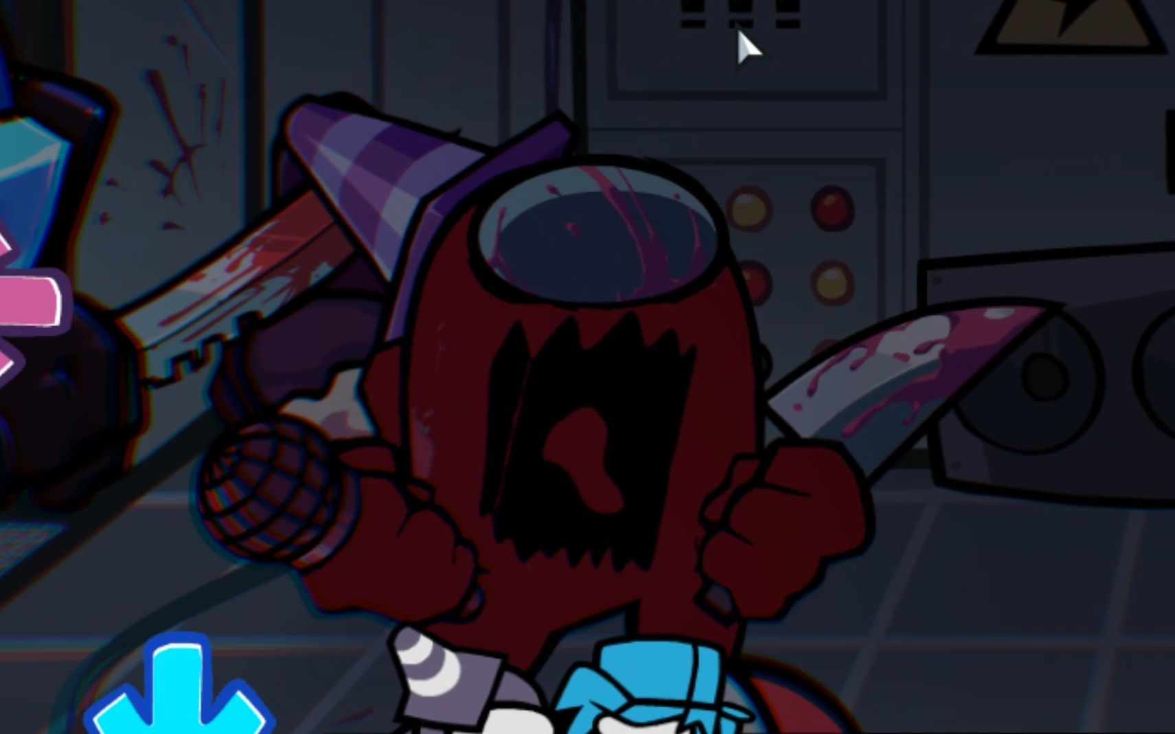 Maroon x White - FNF Vs Impostor V4