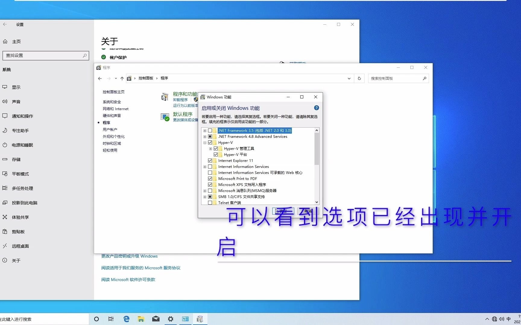 windows10家庭版开启HyperV功能_哔哩哔哩_bilibili