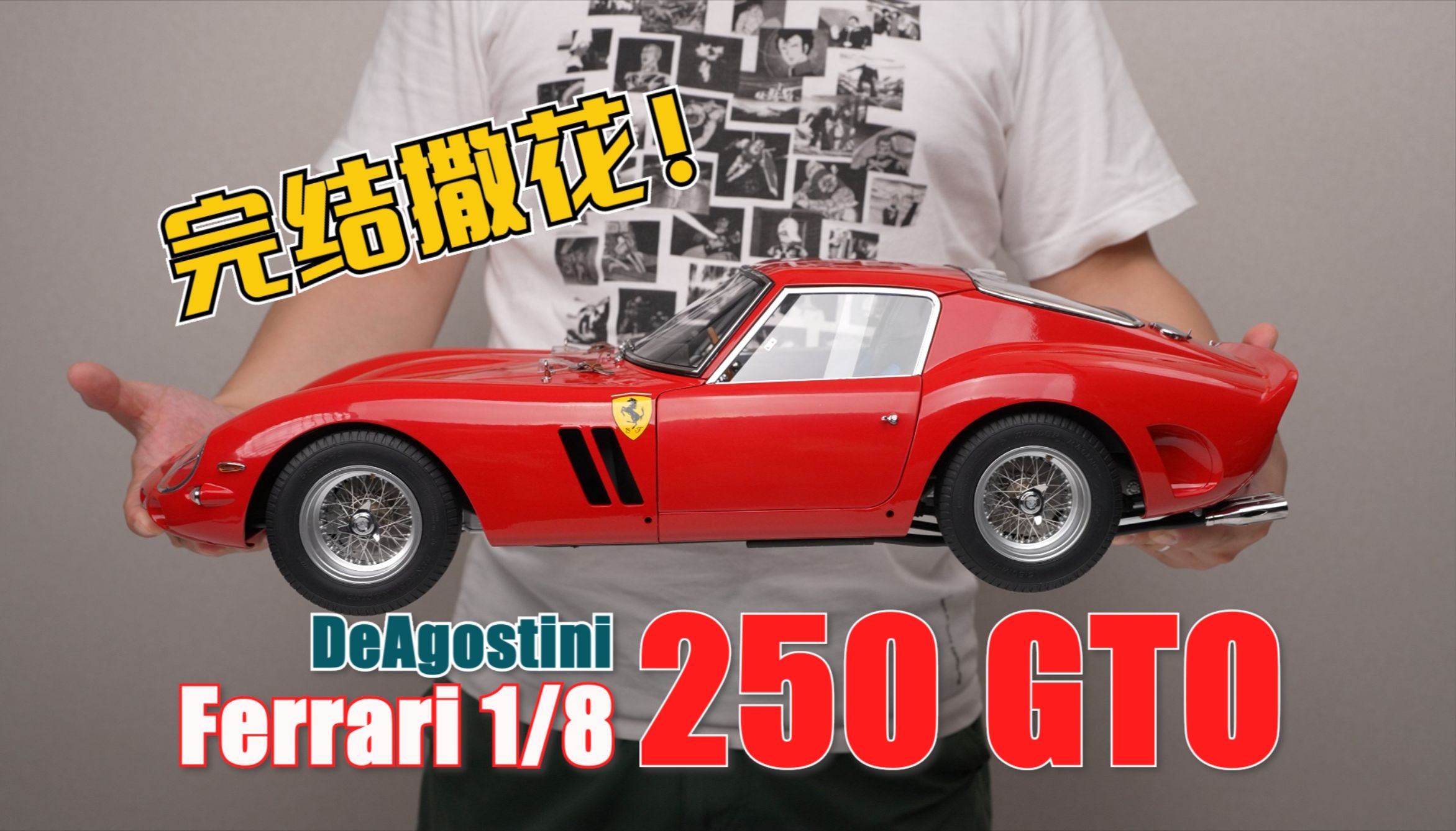 【完结撒花】历时两年！最贵法拉利终于完工啦！DeAgostini 1/8 250GTO 完工！-戴萌兔-戴萌兔-哔哩哔哩视频