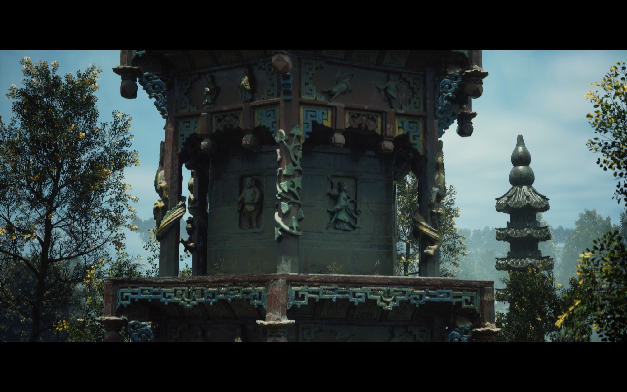 【虚幻5】UE5国风小短片 ，一小时场景练习，致敬黑神话-小狐狸和秃头怪-小狐狸和秃头怪-哔哩哔哩视频