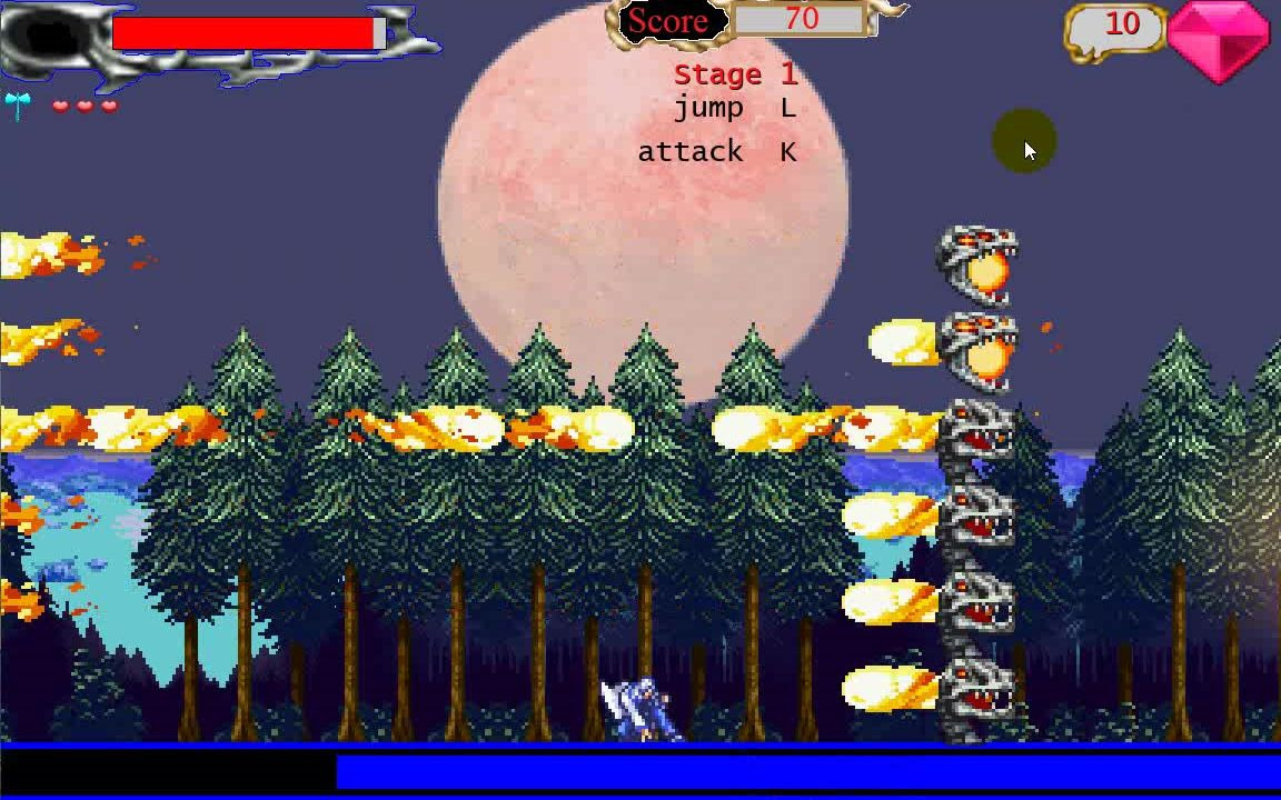 【GMS2自制恶魔城】骨塔测试，看起来还行_哔哩哔哩_bilibili