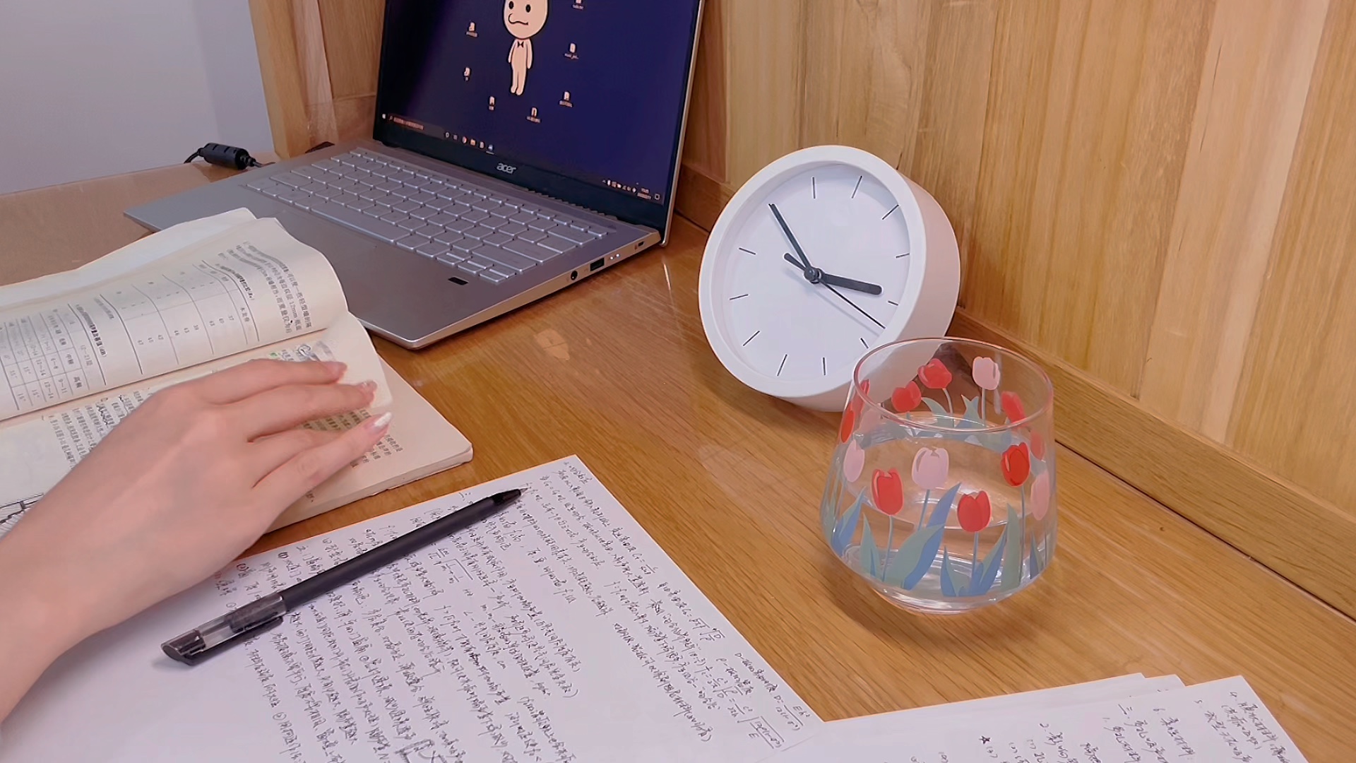 STUDY WITH ME | 和你的清华同桌一起学习4-月亮要早睡oo-月亮要早睡oo-哔哩哔哩视频