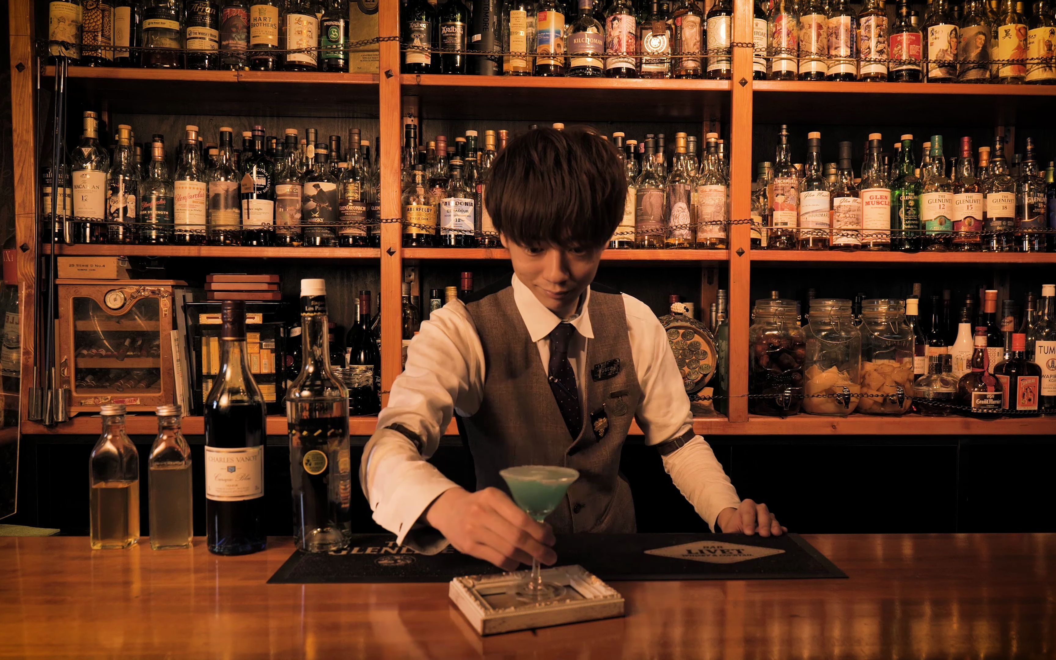 【Espejo del cielo 〜天空の鏡〜】 -调酒师 小倉 友翔- BAR LIVET_哔哩哔哩_bilibili