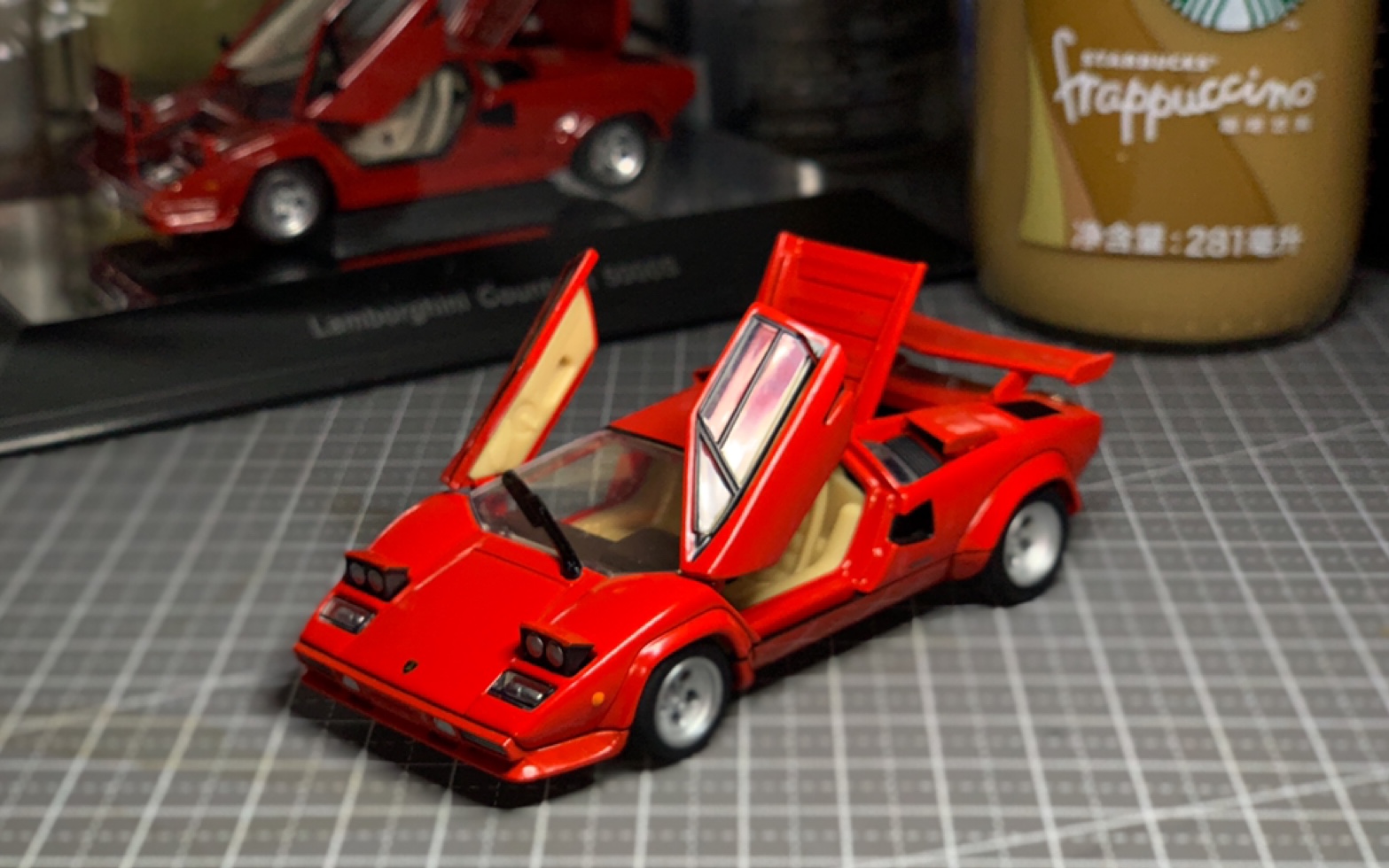 多美卡 1:43 可开 兰博基尼 康塔什 LP 500 S 开箱展示_哔哩哔哩_bilibili