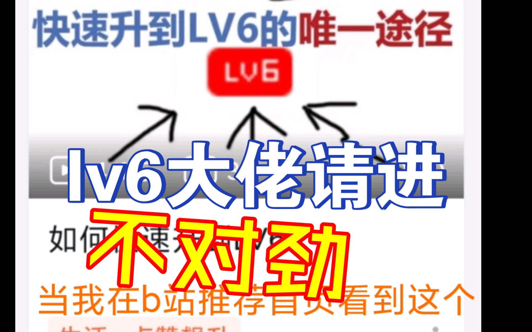 《关于快速成为lv6只需要一天的那件事儿》_哔哩哔哩_bilibili