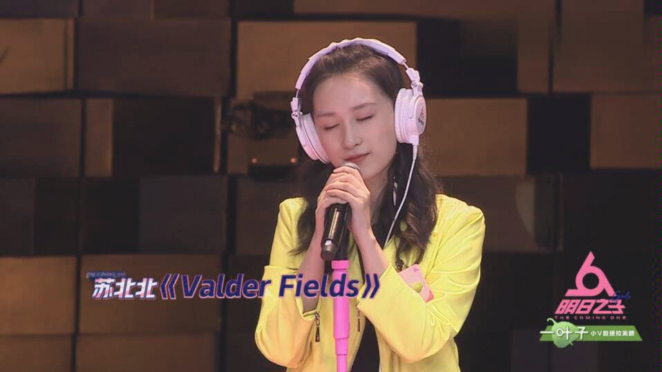 【苏北北】【明日之子】陶醉演绎《valder fields》_哔哩哔哩_bilibili