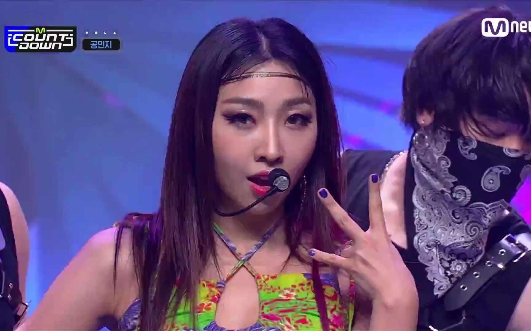 0729MCD舞台MINZY《TEAMO》打歌现场 2NE1成员孔敏智_哔哩哔哩_bilibili