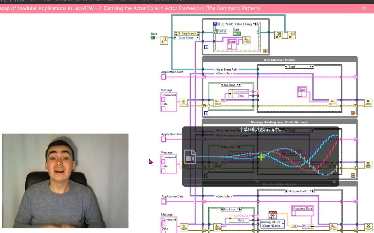 Labview Actor Framework框架：5.用户事件（聊天室简介）_哔哩哔哩_bilibili