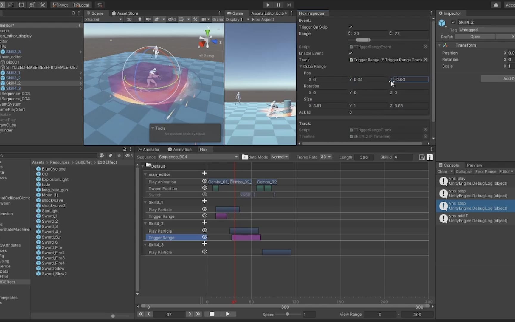 做了个Act技能编辑器-初版【Unity】_哔哩哔哩_bilibili