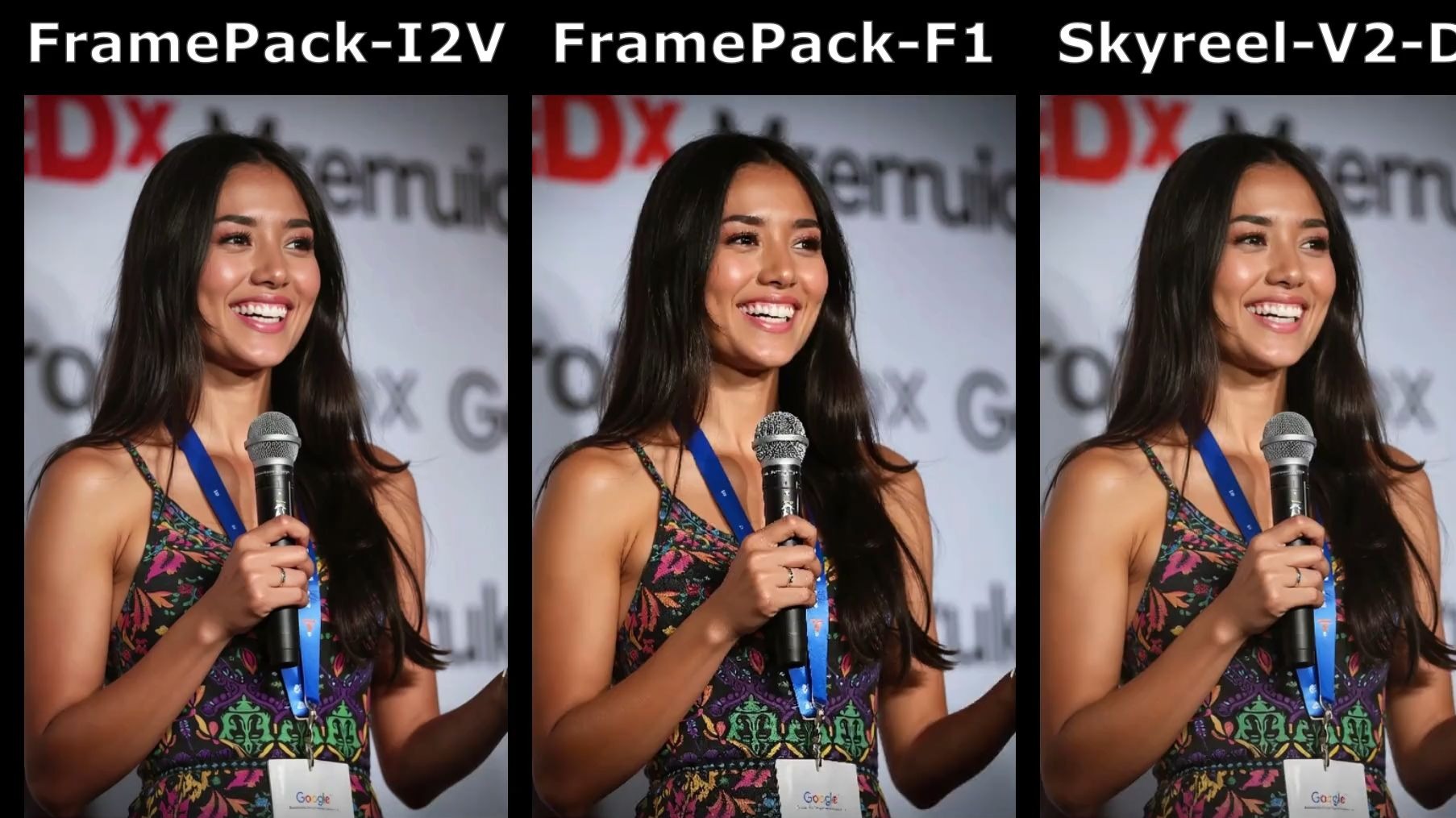 FramePack I2V vs FramePack F1 vs Skyreel-V2-DF 圖生視頻測試-SpelunkerX-SpelunkerX-哔哩哔哩视频