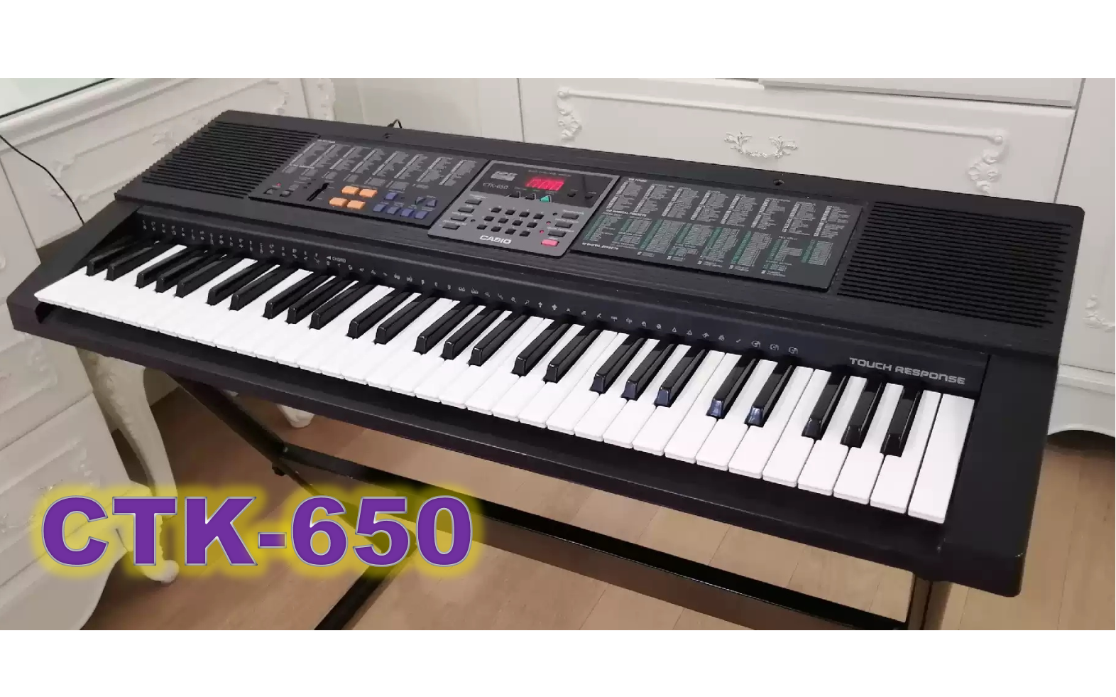 卡西欧 CT-647/648/CTK-500/510 电子琴示范曲