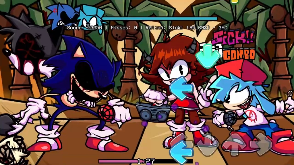 Vs Sonic Exe Way Too Many Troubles Final Triple Trouble Fnf Mod Sonic