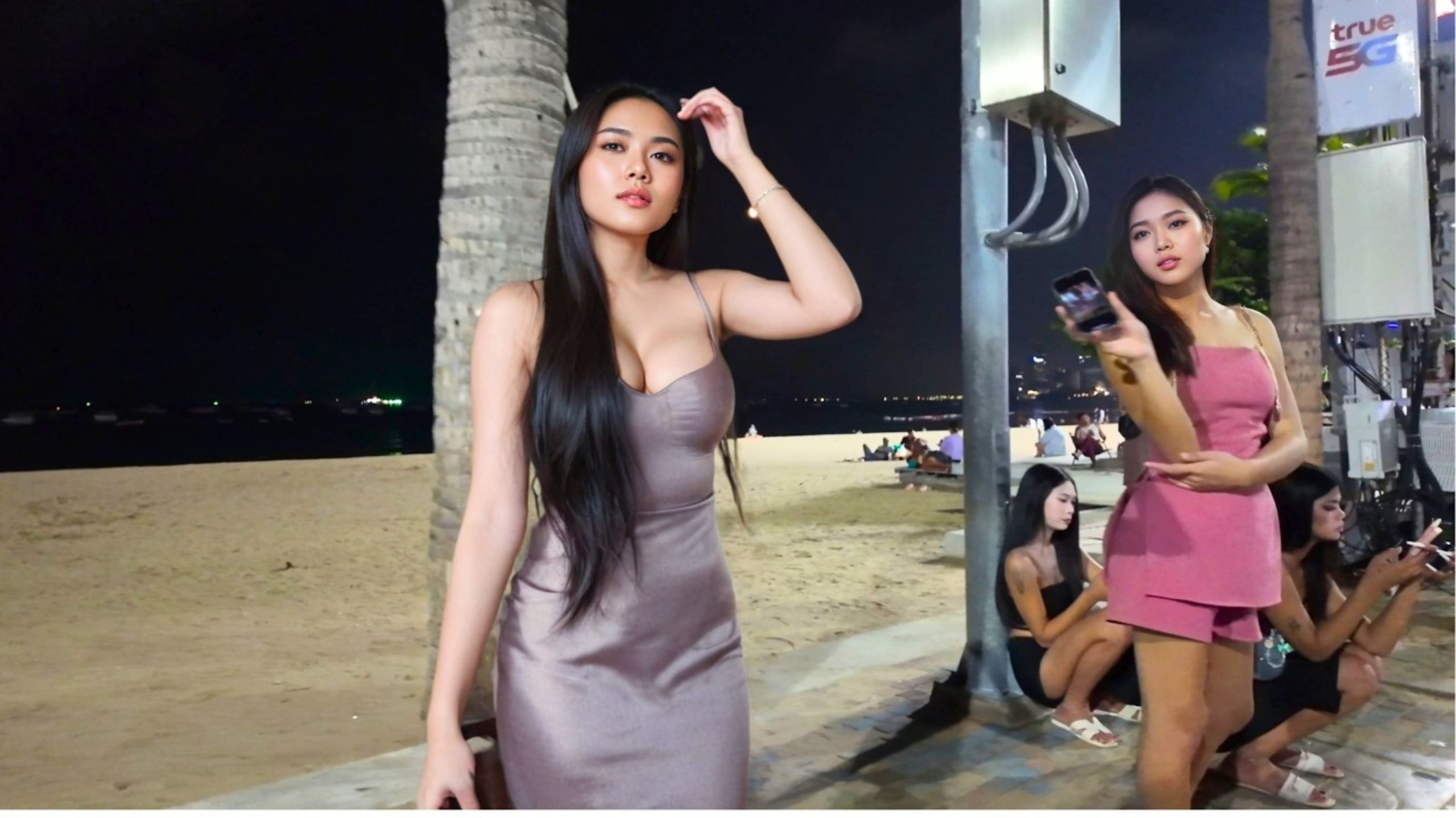 Best quality! Beach Road Pattaya April 2025! So Many Freelancers waiting(1)-账号已注销-账号已注销-哔哩哔哩视频