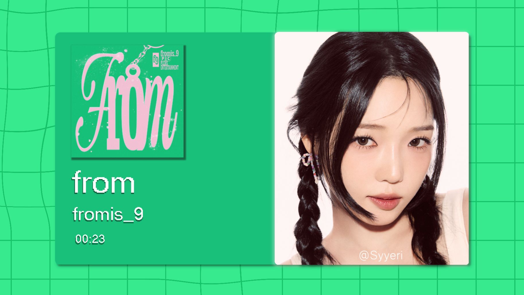 【8D环绕】from - fromis_9 请佩戴耳机使用~-Syyeri-Syyeri-哔哩哔哩视频