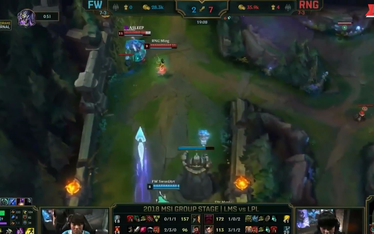 【Ming】米勒差点看哭、PDD为之震惊--小明4次令人印象深刻的替AD挡致命控制技能的操作！_哔哩哔哩 (゜-゜)つロ 干杯~-bilibili