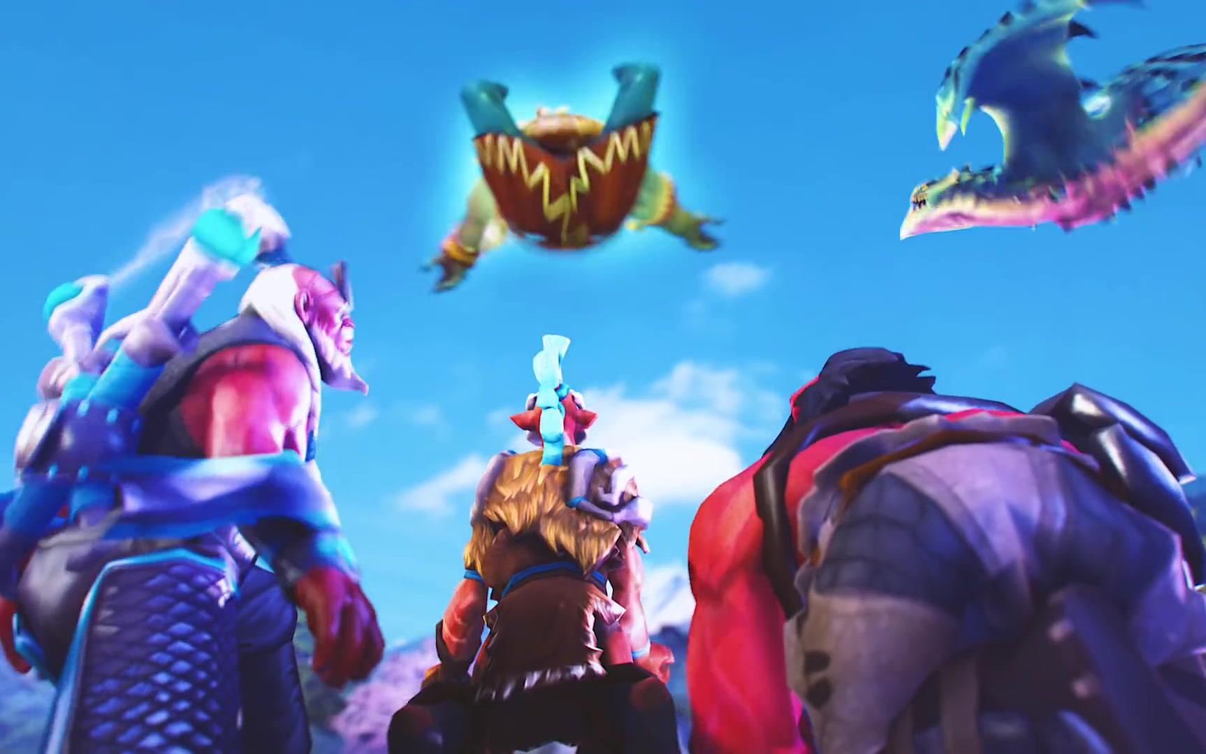 DOTA2 TI8 短片大赛 -《On The Cliff》（高台聚会） HOHO_哔哩哔哩_bilibili