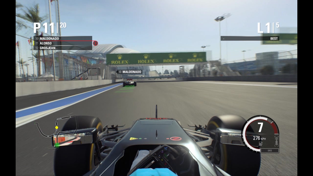 F1 2015索契 麦克拉伦GP2 HARD AI_哔哩哔哩_bilibili