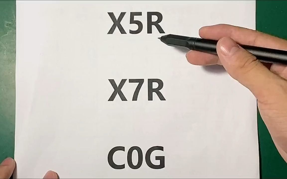 贴片电容的X5R X7R是什么意思_哔哩哔哩_bilibili